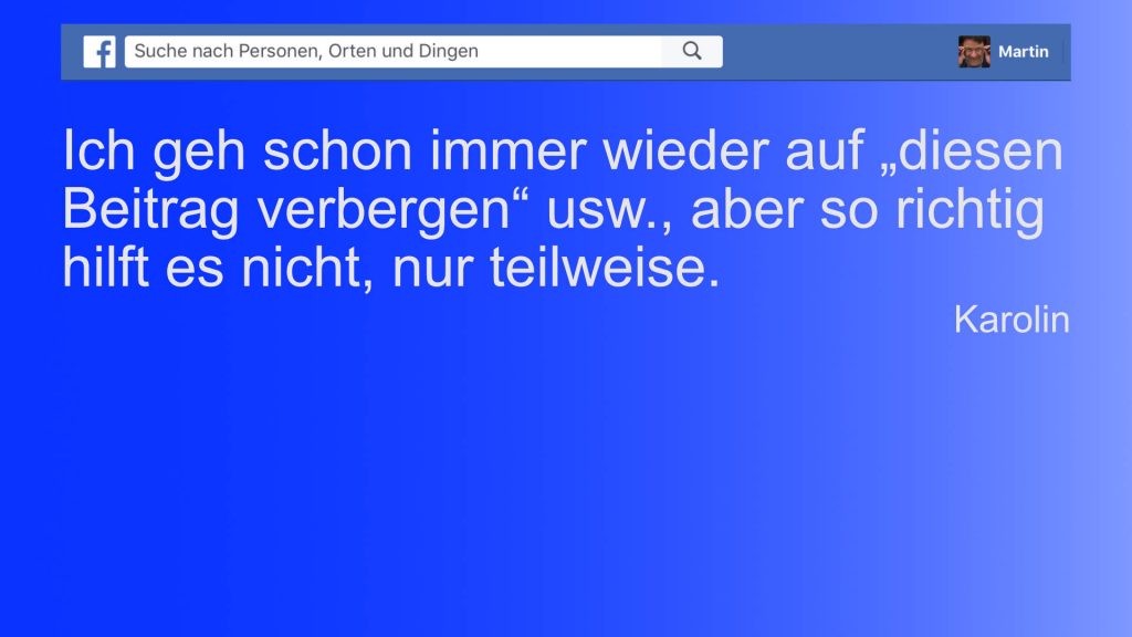 Ich geh schon immer auf Beitrag verbergen - Der Digisaurier