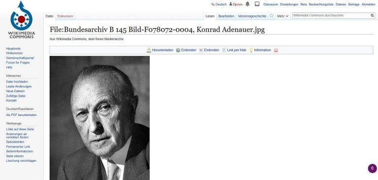 Über Wikimedia Commons kommen die Bilder in die Wikipedia-Artikel | Der ...